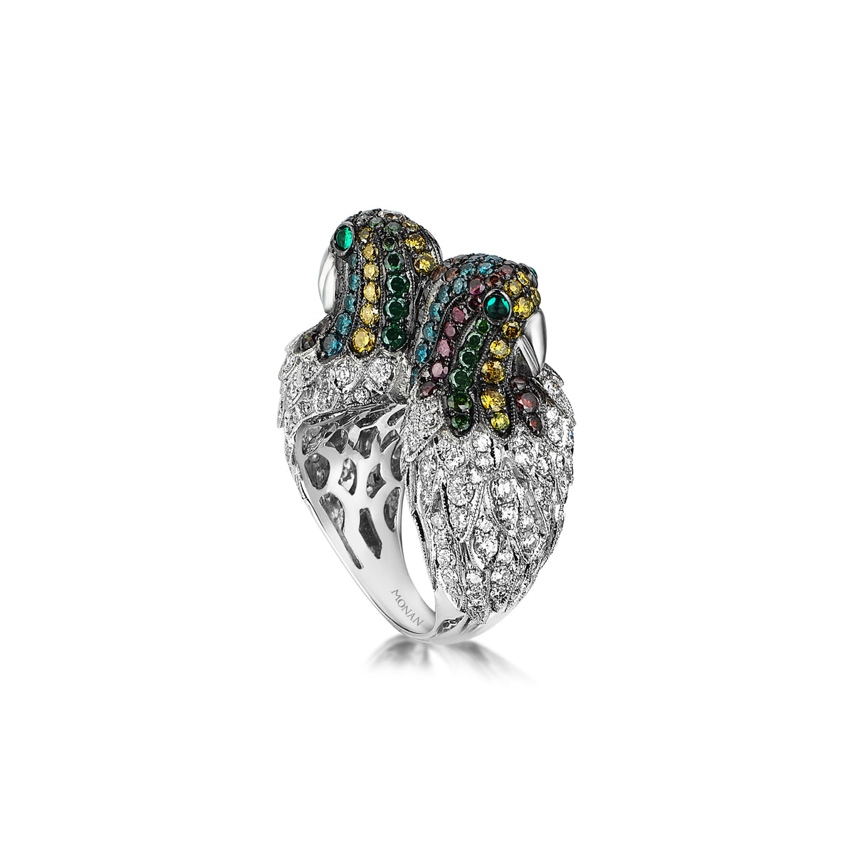 Another World Limited Edition Parrots Ring – monanjewelry